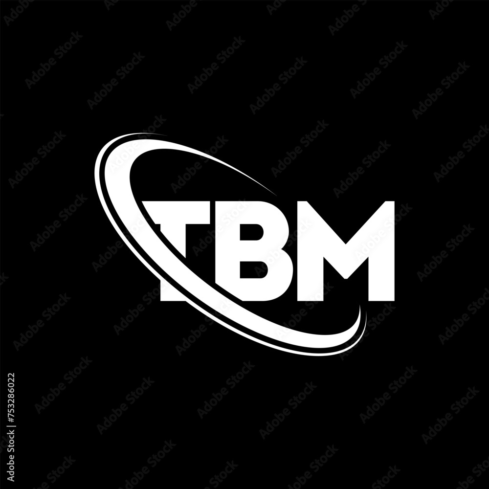 TBM logo. TBM letter. TBM letter logo design. Intitials TBM logo linked ...