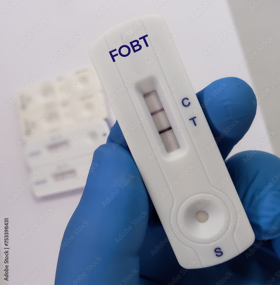 Rapid Test Cassette for FOB (Fecal Occult Blood) test detects ...
