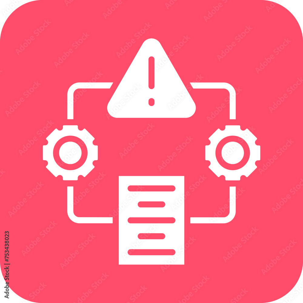 Incident Management Icon Style Stock Vector | Adobe Stock