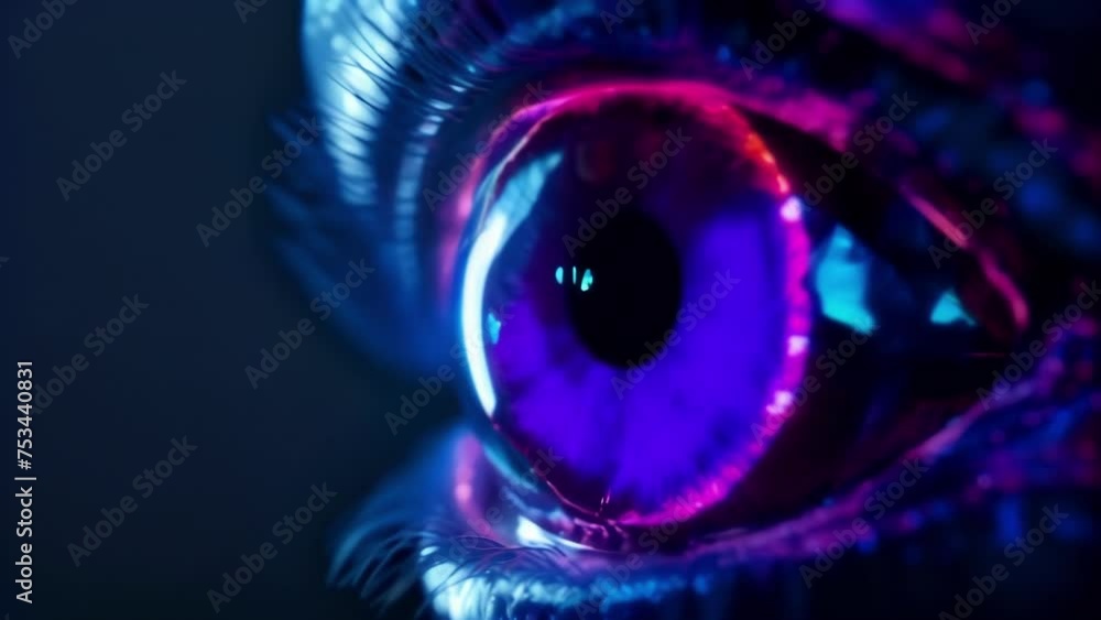 The holographic model of a human eye provides a closer look at its ...