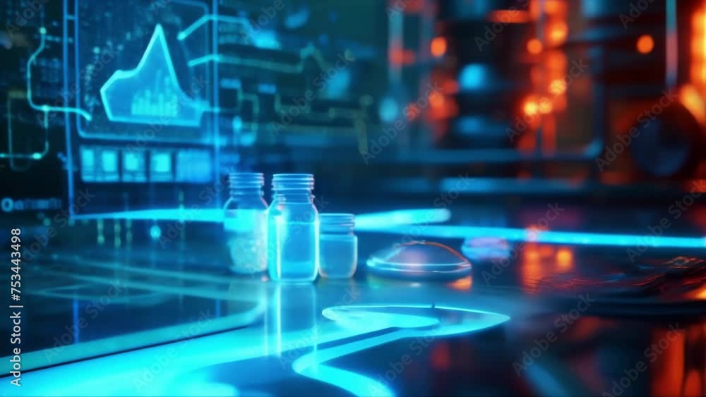 A holographic representation of a smart water system with data ...