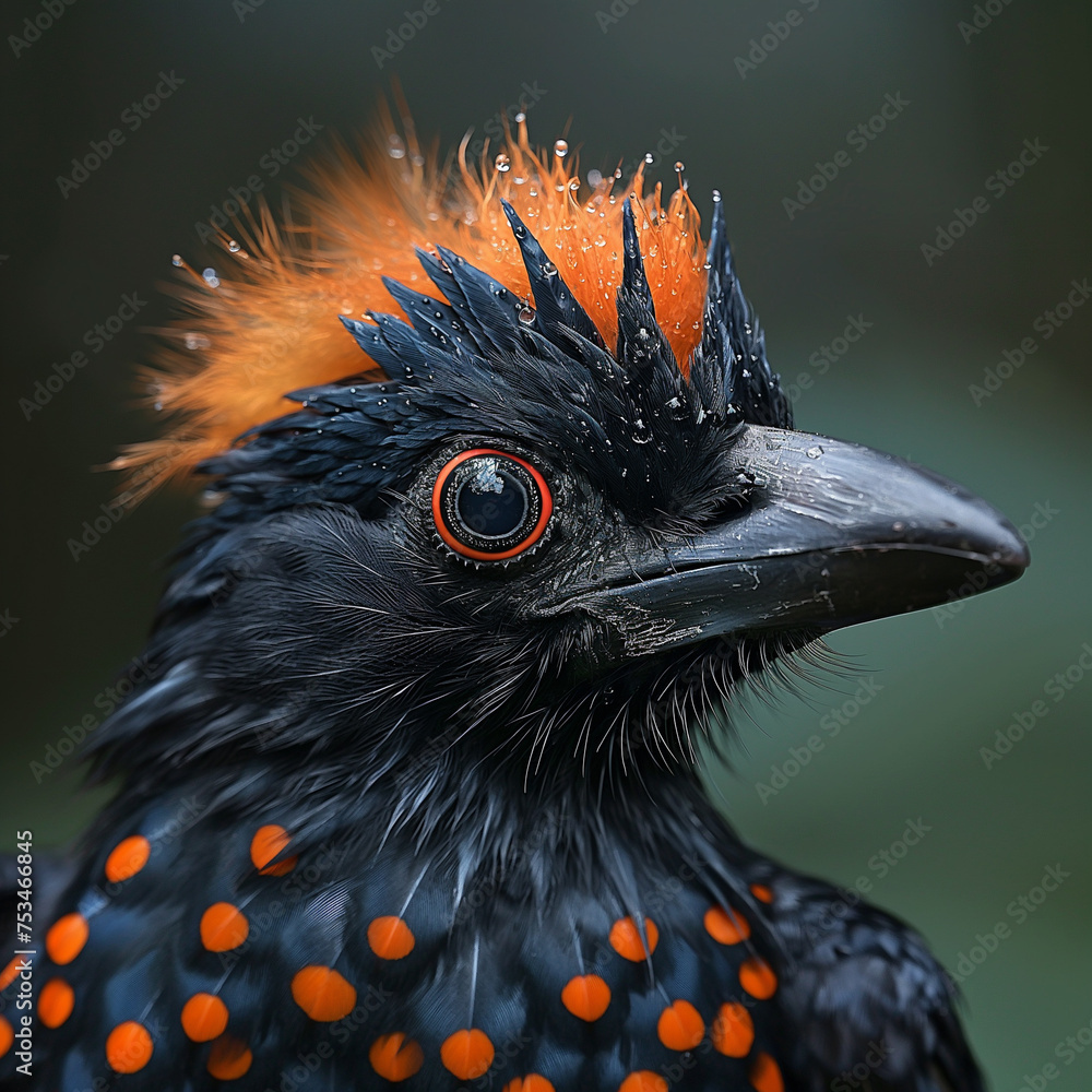 Unseen Umbrellabird: Residing in the dense rainforests of Central and ...