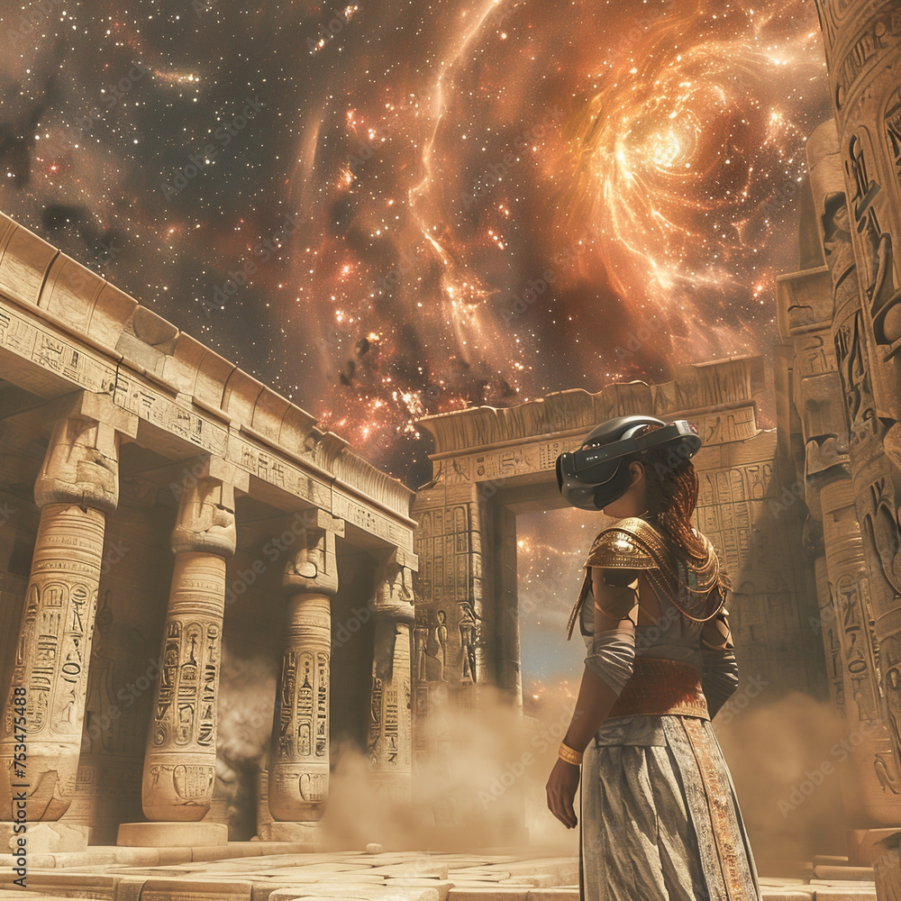Ancient Egypt revived in virtual reality quests, macro views of ...