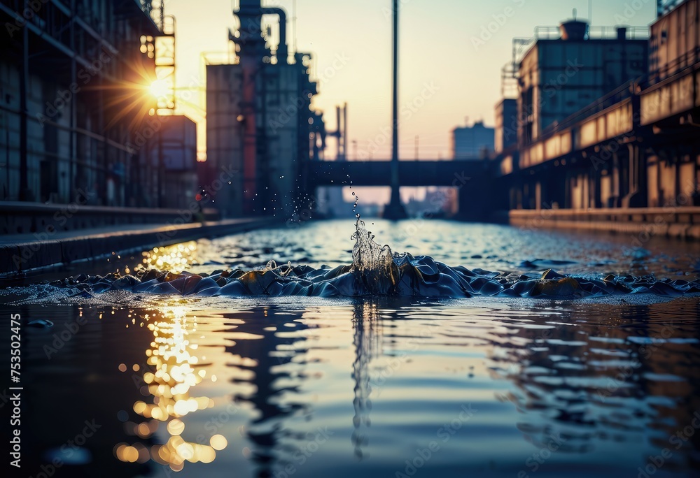 Industrial wastewater pollution poses significant environmental ...