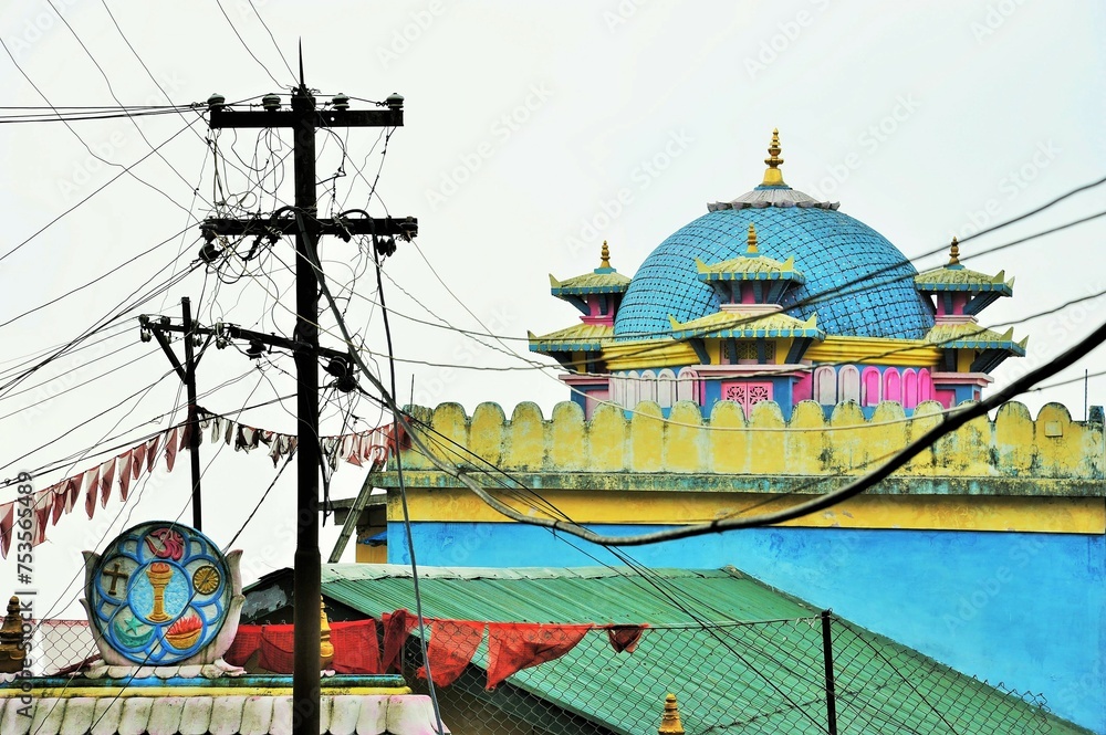 Shiva Hindu Temple, Mall Road, Chowrasta, Darjeeling, West Bengal ...