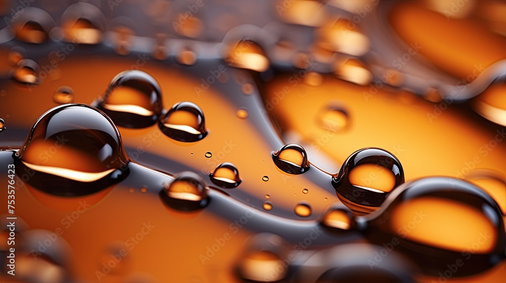 Diesel fule texture background. Microscopic view of gassoline. Ai ...