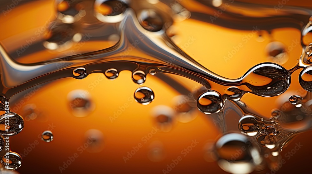 Diesel fule texture background. Microscopic view of gassoline. Ai ...