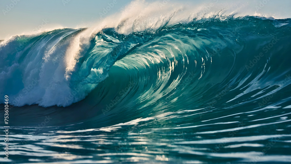 Scary but such a beautiful wave that leaves everyone in awe. Stock ...