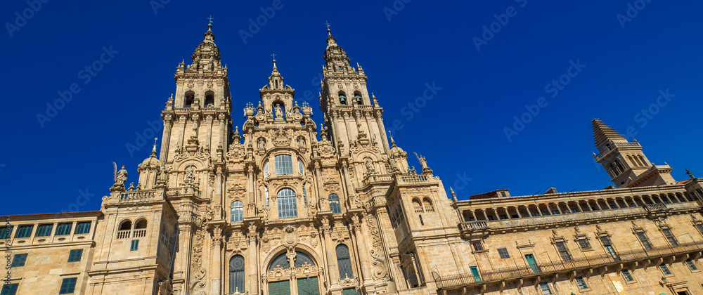 Santiago de Compostela Cathedral, 16th Century Romanesque Gothic ...