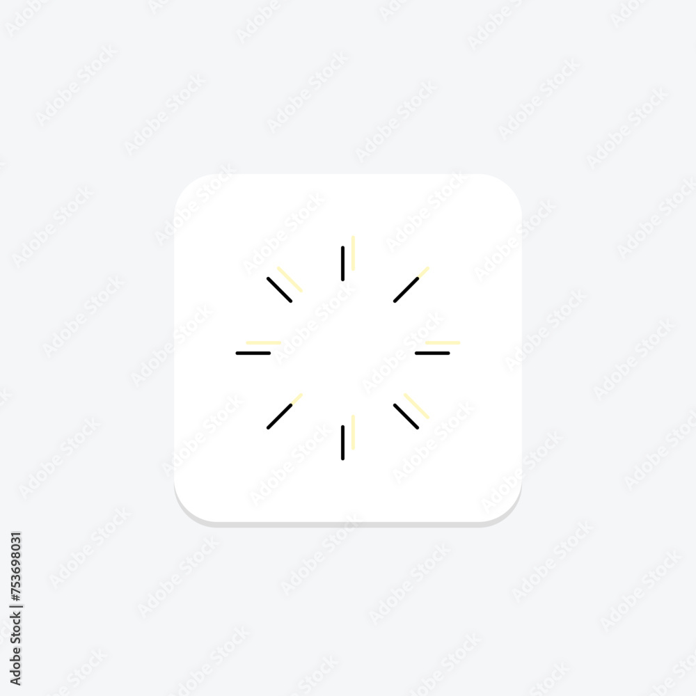 Loading Spinner icon, spinner, icon, ui, ux color shadow thinline icon ...