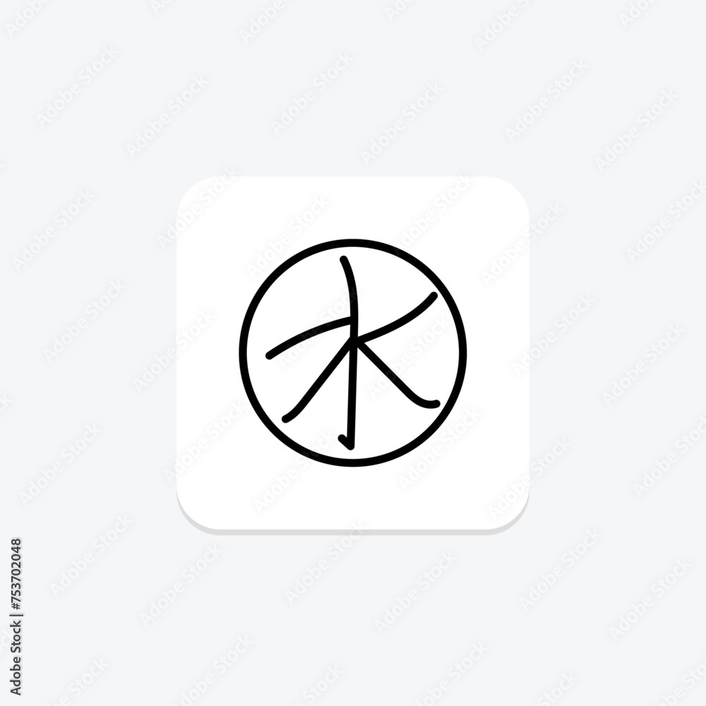 Confucius Statue icon, statue, chinese, philosopher, wisdom line icon ...