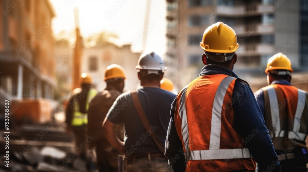 Building Together: Diverse Team, Construction Crew Smiles Building ...