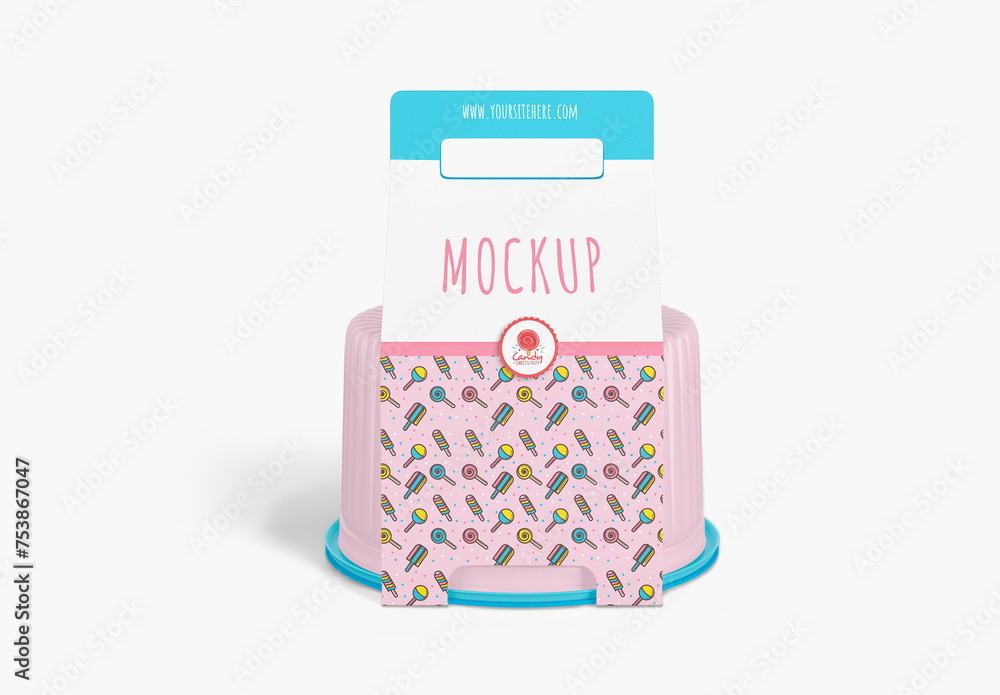 Cake Packaging Mockup Stock Template | Adobe Stock