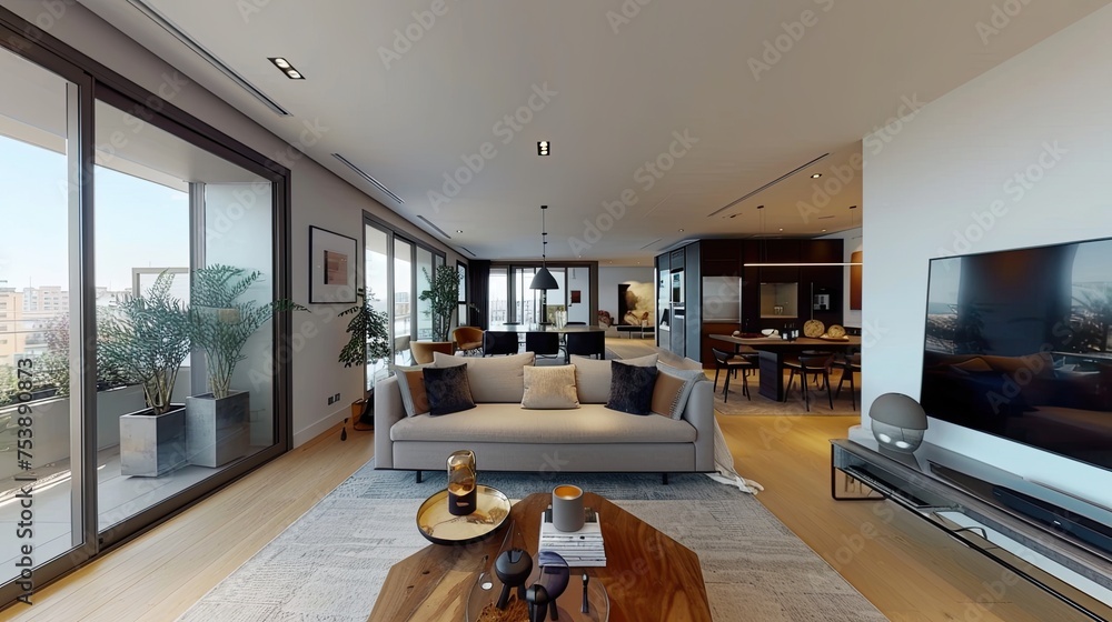 Virtual reality architectural walkthrough for real estate presentations ...