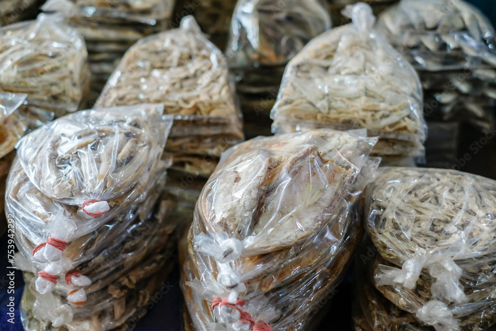 Salted fish or dried fish is fish that is preserved by salting and ...