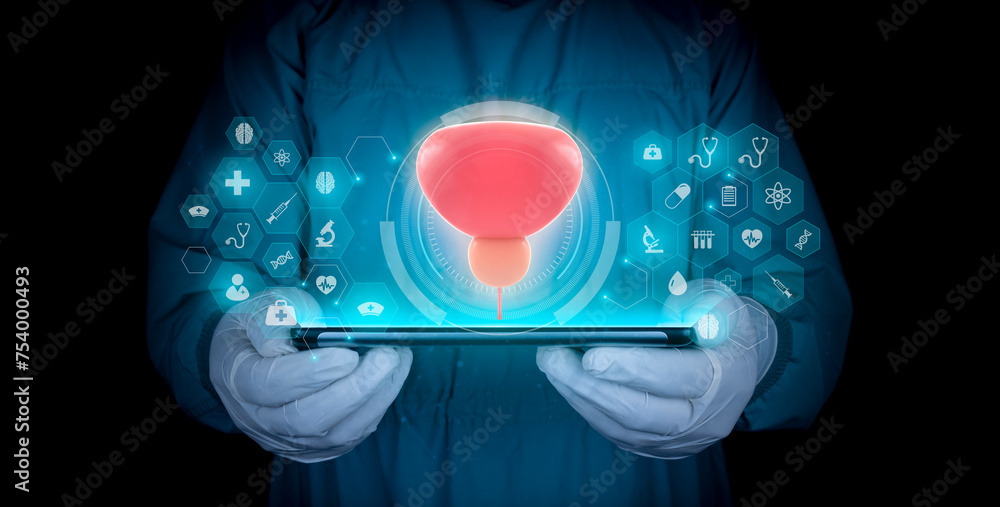 Concept of technological development in urology. The Doctor analyzes ...