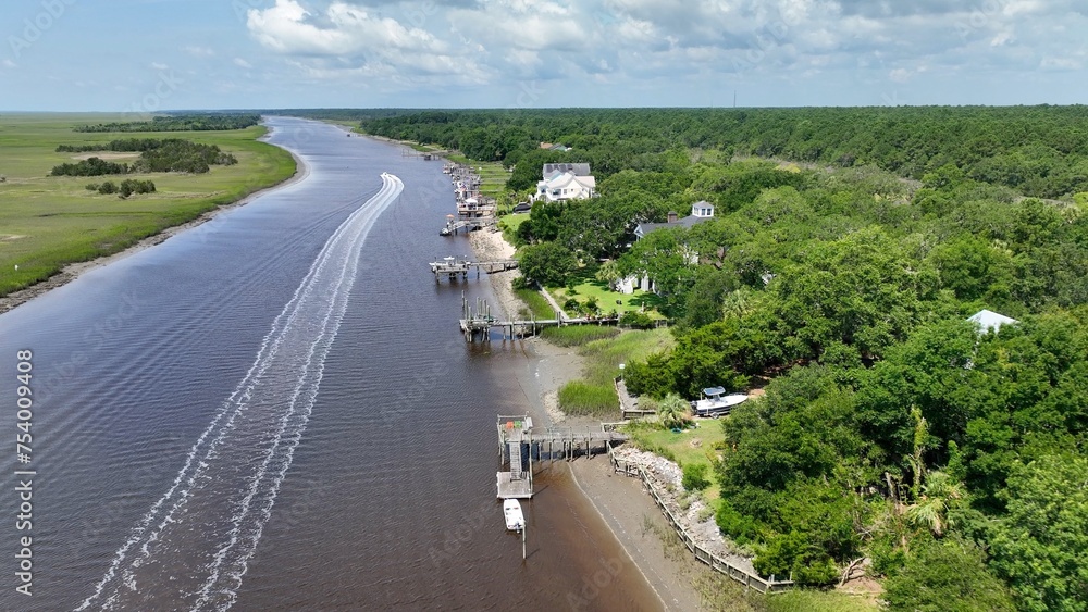 Living by the Intracoastal Waterway in Coastal South Carolina low ...