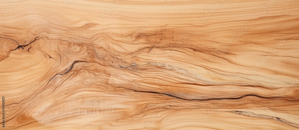 This close-up view showcases the intricate grain patterns and texture ...