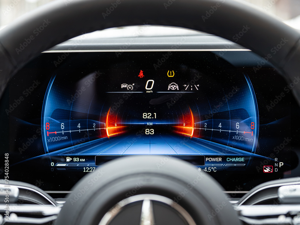 Novosibirsk, Russia - February 29 , 2024: Mercedes-Benz GLE , Car ...