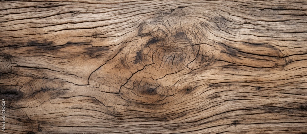 This close up view showcases the intricate details of a natural aged ...