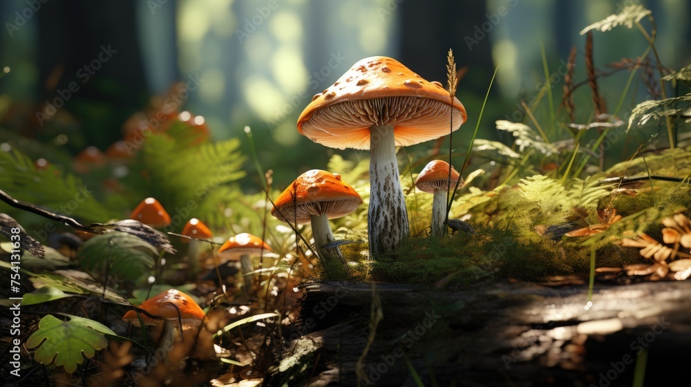 mushroom wallpaper fantasy wallpaper 4k mushroom light fantasy mushroom ...