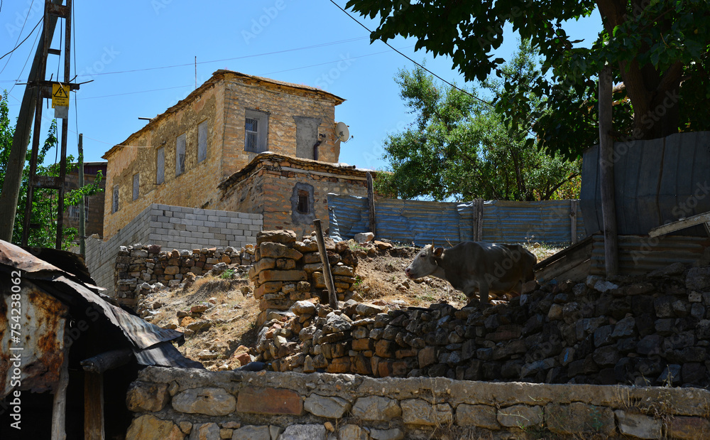 Located in Hazro, Turkey, the Great Mosque was built in the 13th ...