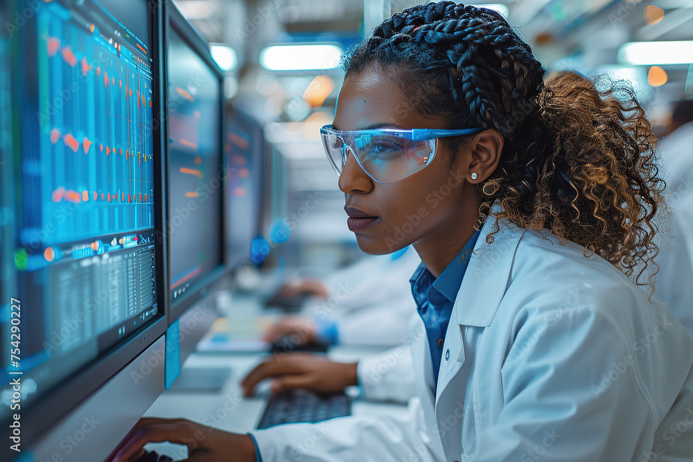 Researchers use computers to analyze large datasets on disease ...