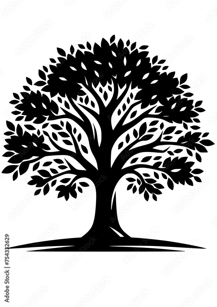 Tree Svg, Forest Svg, Tree Clipart, Tree Cricut, Tree Cut file, Tree ...