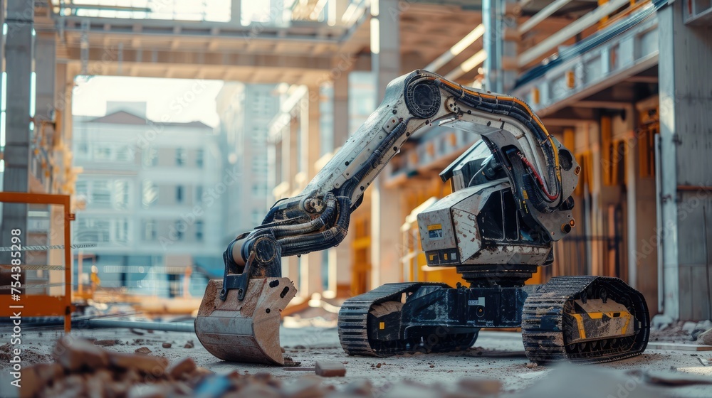 Autonomous construction robots for efficient and safe building ...