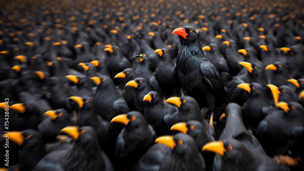 Leadership, vision, own thinking. Differentiate yourself from the rest ...