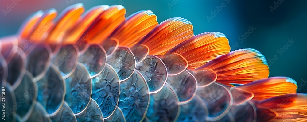 Discus Fish Scales and Fins Clos. Concept Discus Fish, Scales, Fins ...