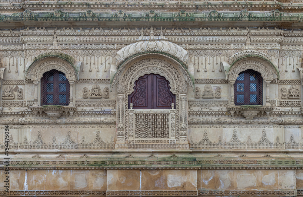 London, UK - Feb 27,2024 - Architecture exterior and Windows of The ...