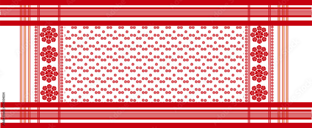 The gamosa, also known as gamusa, holds great cultural significance for ...