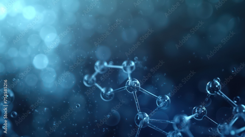 Zoom background is designed with a minimalist approach and biochemistry ...