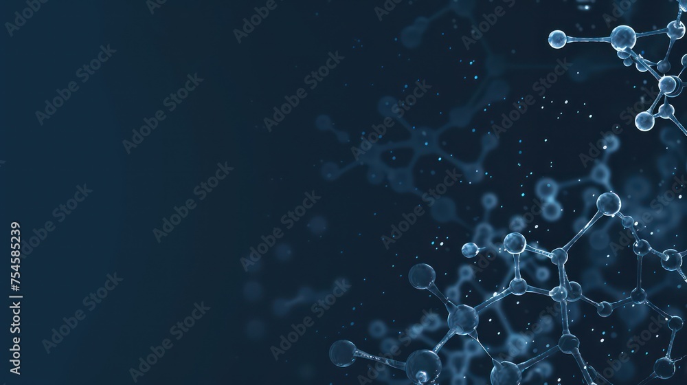 Abstract minimalist Zoom background with a biochemistry theme Stock ...