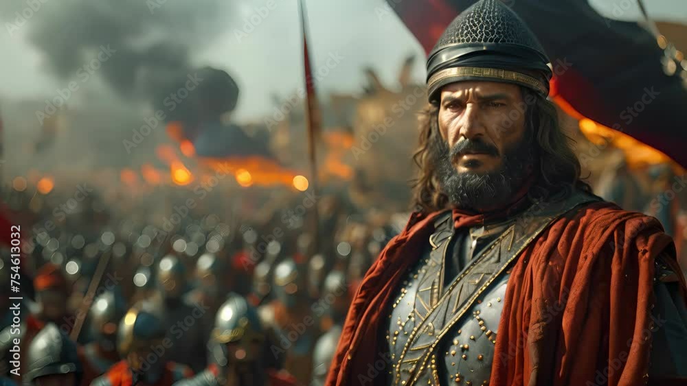 4K HD video clips Cyrus II of Persia or Cyrus the Great led the Persian ...