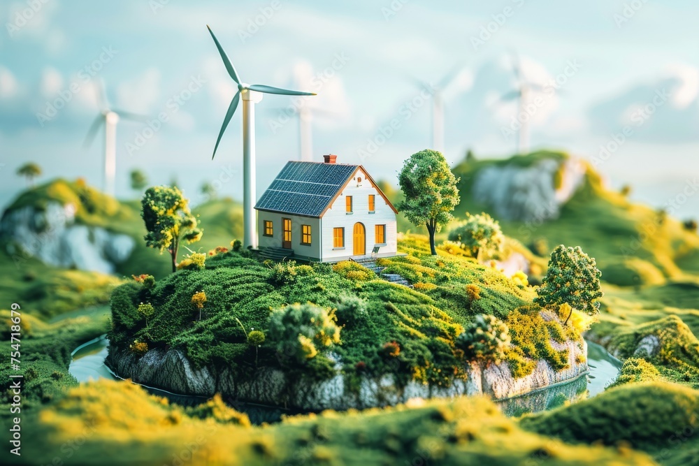 Smart Home Home automation thermostat EV Wallbox & Life. Renewable ...