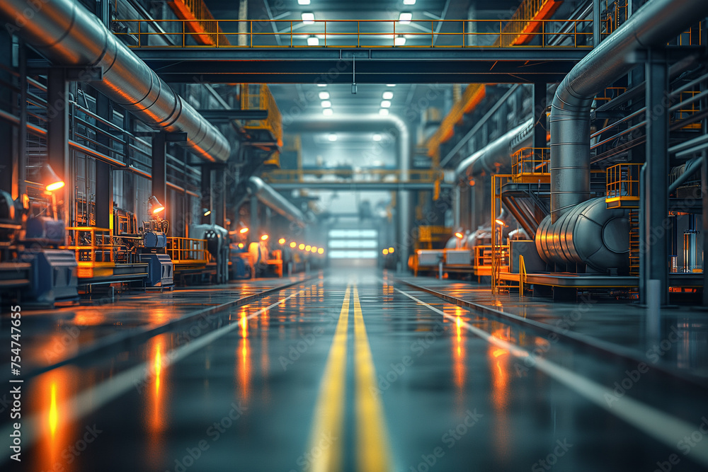 Innovation of manufacturing, industrial 4.0 template in automated ...