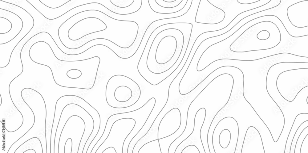 Modern Topographic map background geographic line map with elevation ...