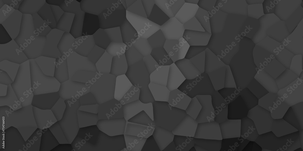 Abstract black and gray stained glass background pattern .black and ...