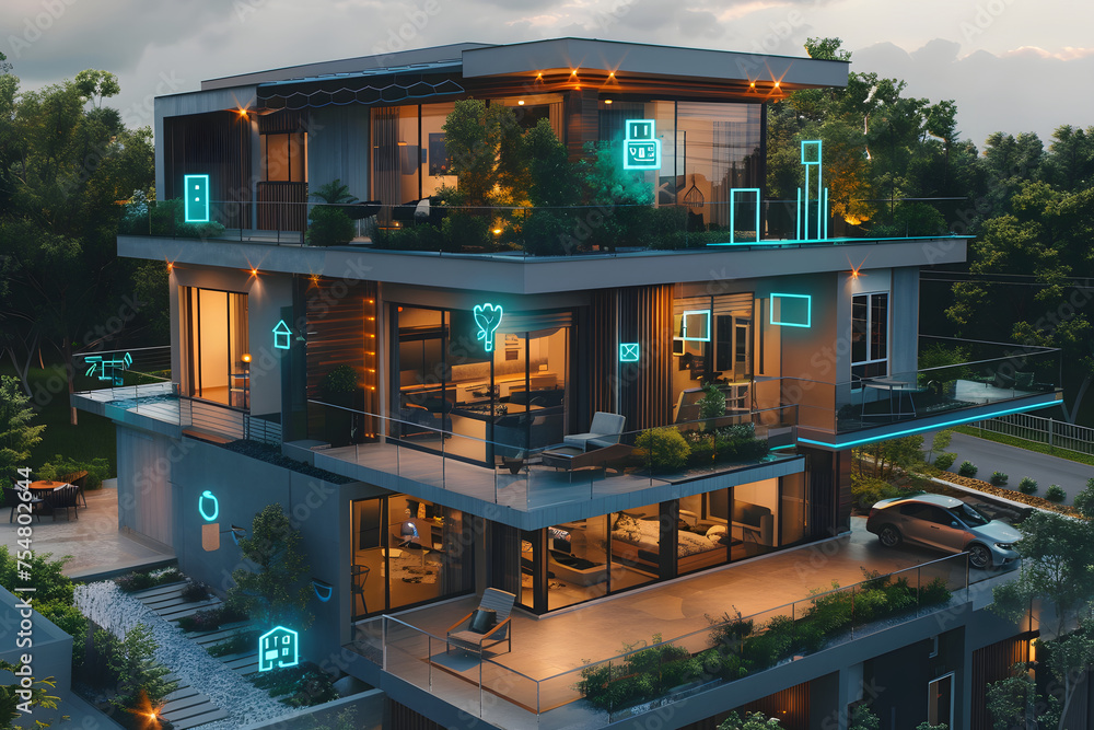 the development of smart homes equipped with AI-powered assistants and ...