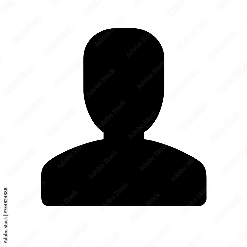 user png icon in transparent background Stock Illustration | Adobe Stock