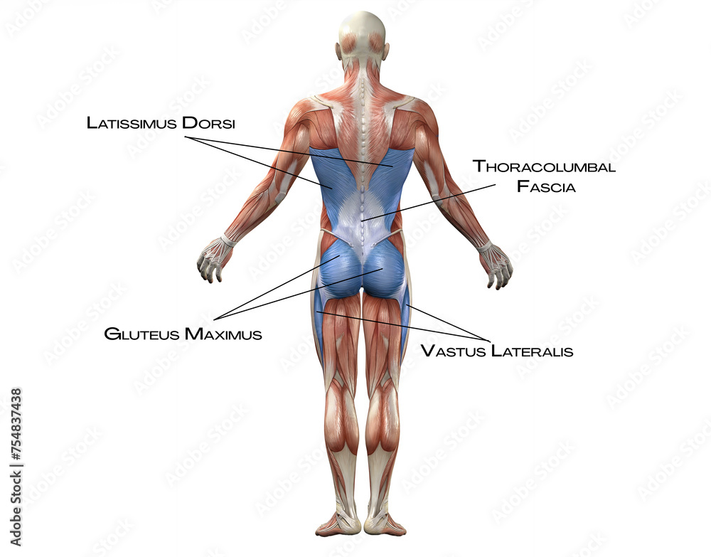 Bac k Functional Line - latissimus dorsi, gluteus maximus, vastus ...