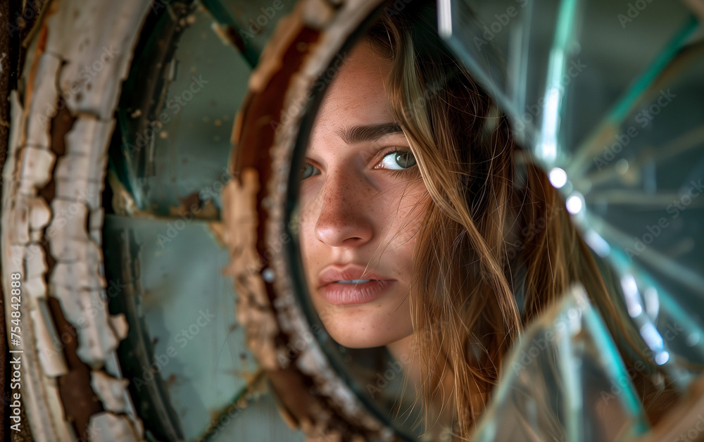 Fragments of despair: a poignant portrayal of a woman's sorrow ...