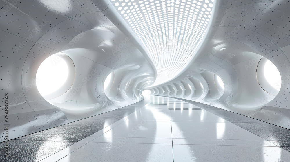 Cross-Station Kaleidoscope Subway Station with Parametric Architecture ...
