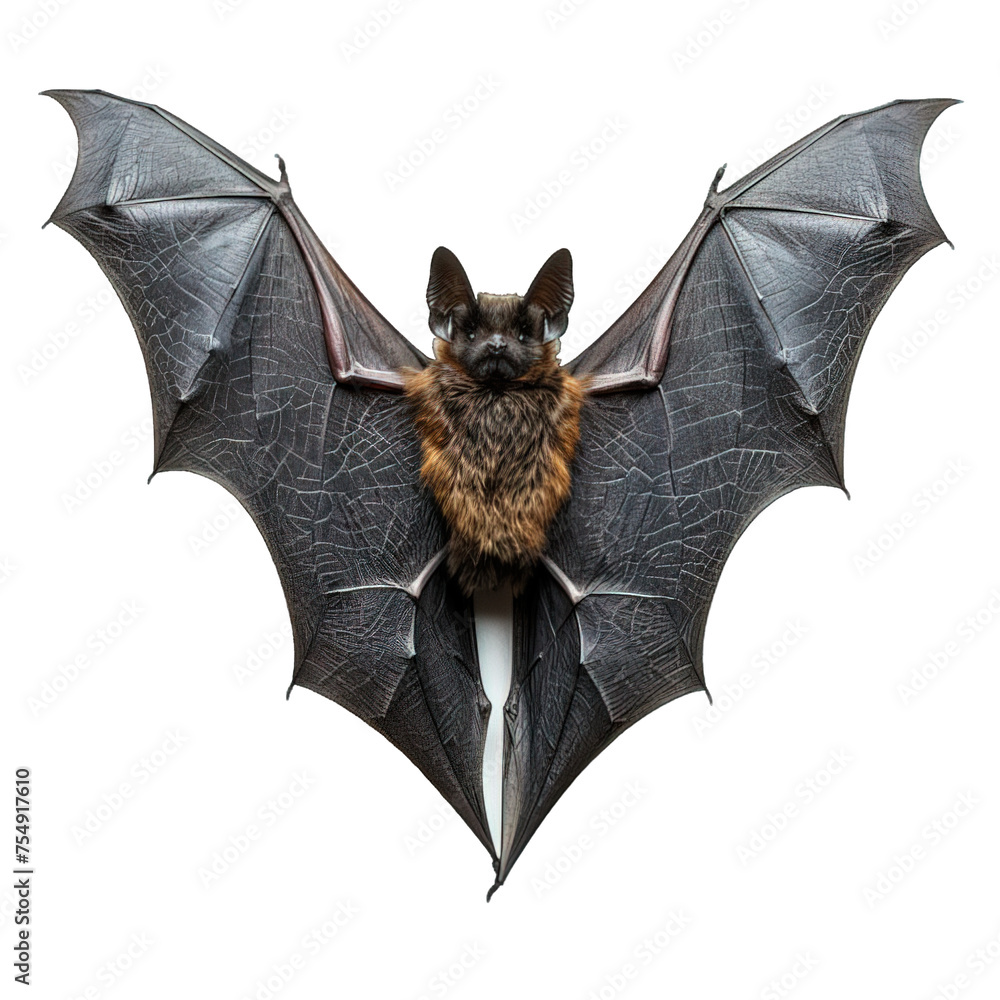 Bat Front View Isolated on Transparent Background ,generative ai Stock ...