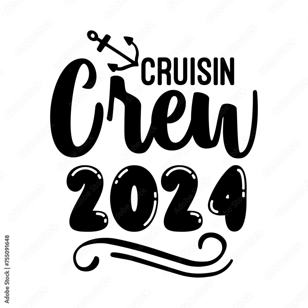 Cruisin Crew 2024 SVG Stock Vector | Adobe Stock