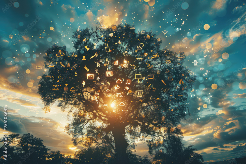 Symbolic photography that represents career development with copy space ...