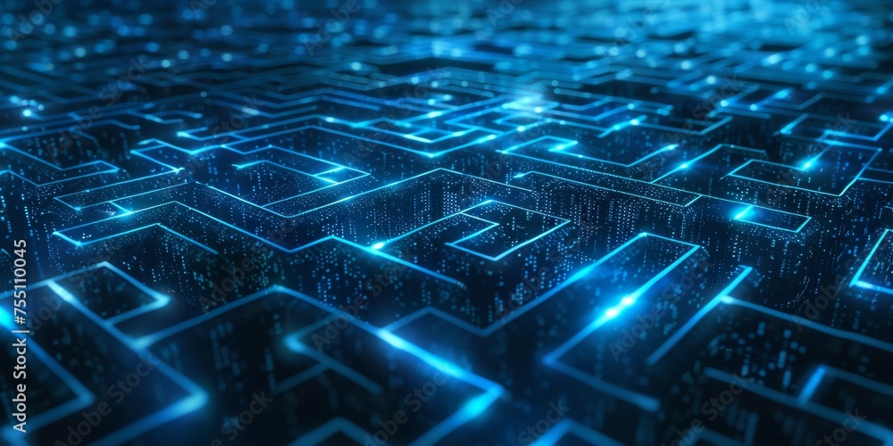 Cybersecurity solutions. The digital space is in the form of a complex ...