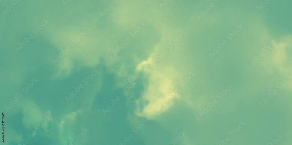 Green and Yellow Watercolor Splash. Blue Green Watercolor Background ...